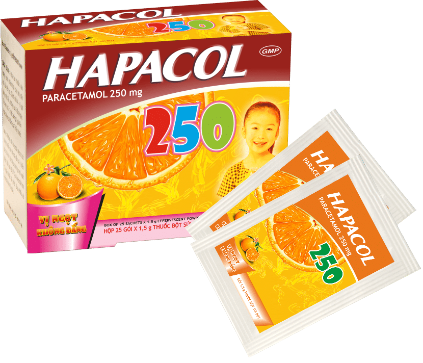 Hapacol - Giảm đau hạ sốt nhanh