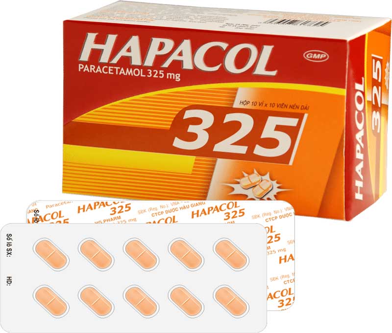 Hapacol 325 - Thuốc giảm đau hạ sốt hiệu quả nhanh chóng