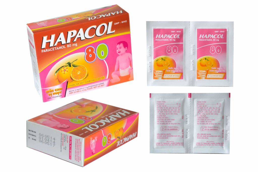 Hapacol - Giảm đau hạ sốt nhanh