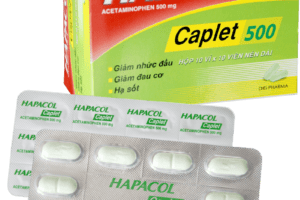 Hapacol Caplet 500 - Viên nén giảm đau hạ sốt hiệu quả