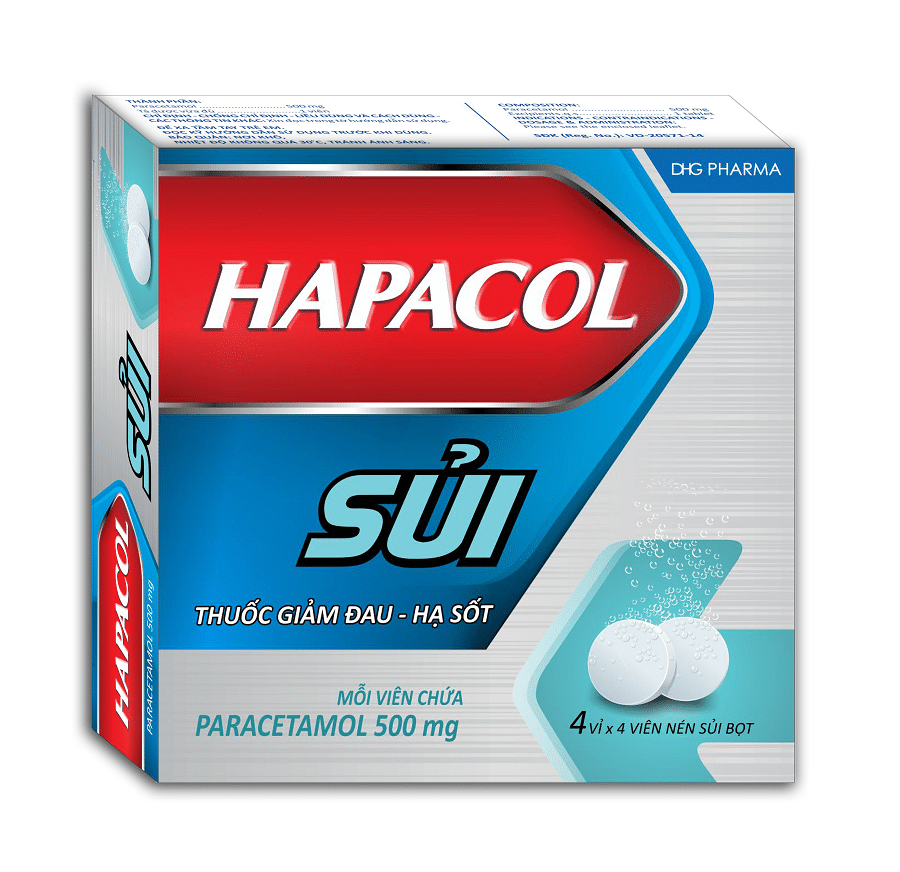 Hapacol Sủi Thuốc Hạ Sốt Giảm đau Nhanh Chóng
